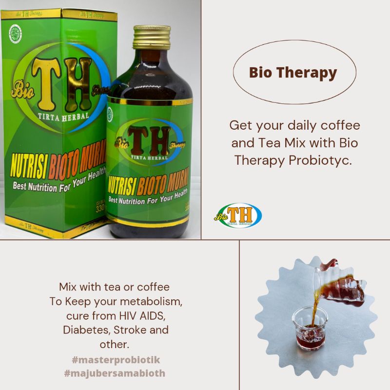 Jual Bio Therapy Probiotik Bio TH ( 330 ml ) | Shopee Indonesia