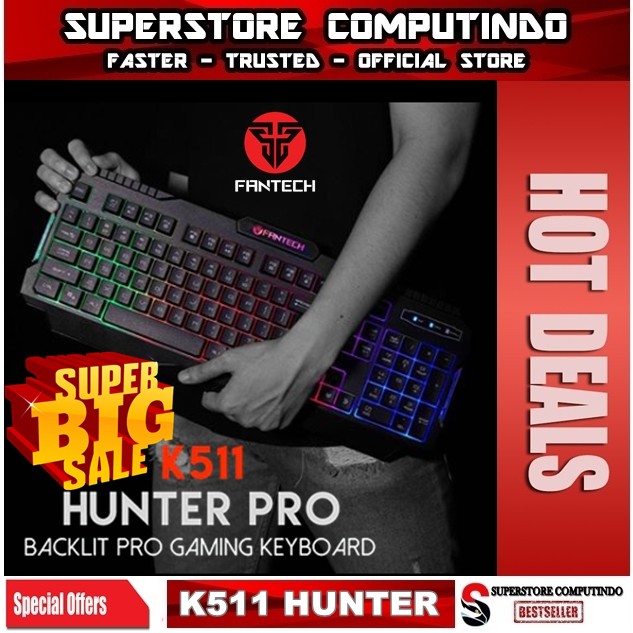 Jual Fantech K511 Hunter Pro Gaming Keyboard | Shopee Indonesia