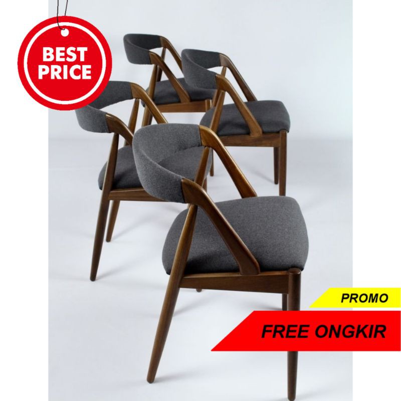 Jual KURSI RETRO KAYU I KURSI SINGLE KAYU JATI | Shopee Indonesia