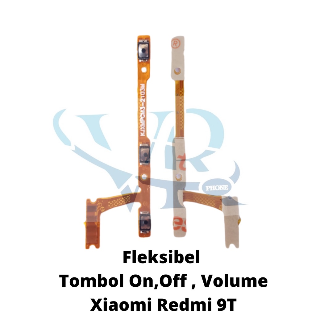 Jual Fleksibel Tombol On/off, Volume Xiaomi Redmi 9T Original | Shopee Indonesia