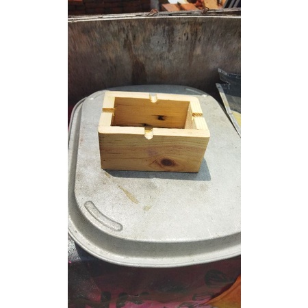 Jual asbak rokok classic/ asbak rokok kayu / asbak rokok kayu jati ...