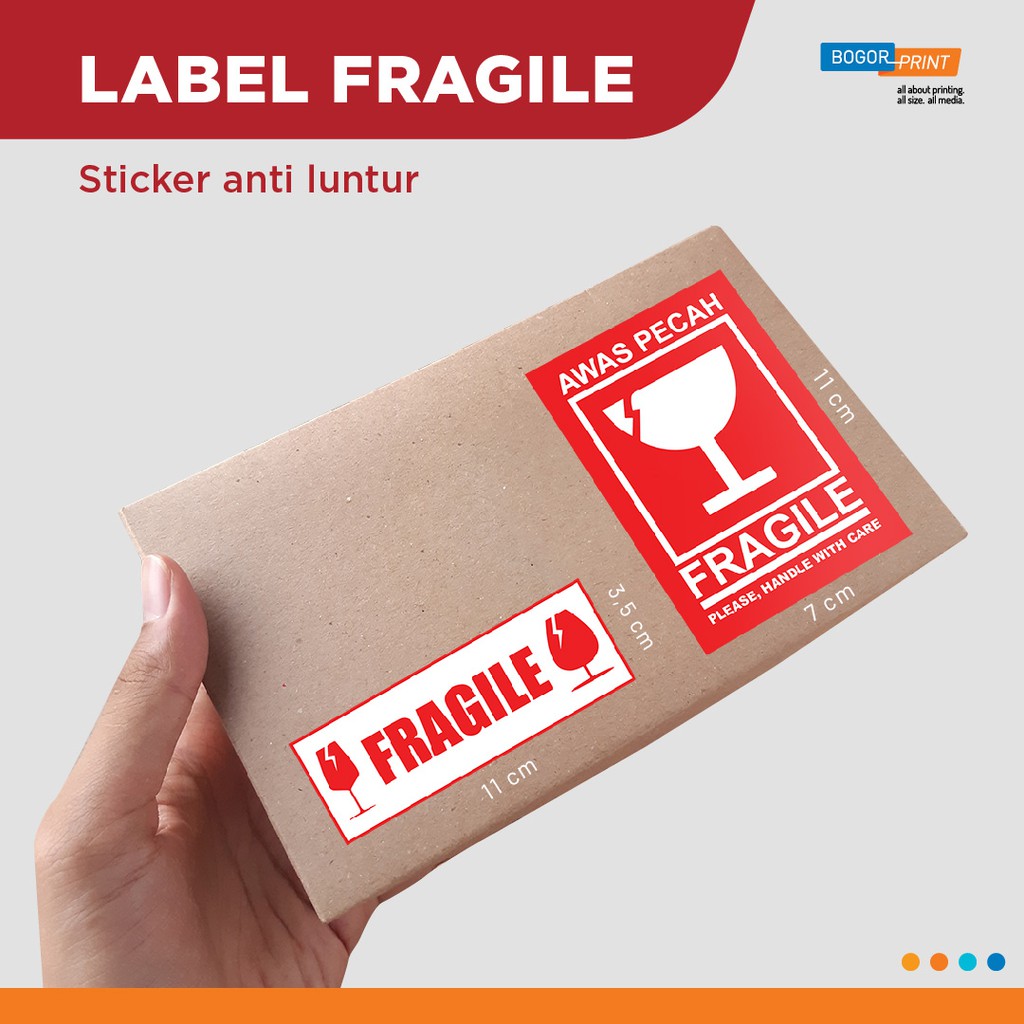 Jual Sticker Video Unboxing / Fragile / Pecah Belah / Jangan Dibanting ...