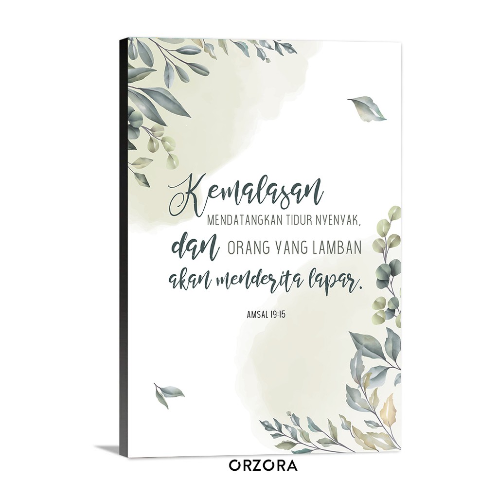 Jual Poster Kristen / Hiasan Dinding / Pajangan Dinding Rohani / (A0571 ...