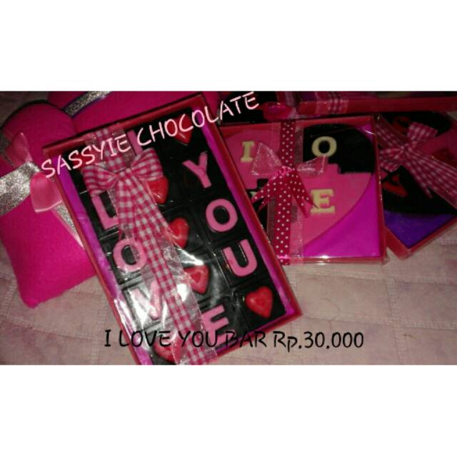 Jual COKELAT I LOVE YOU BAR | Shopee Indonesia