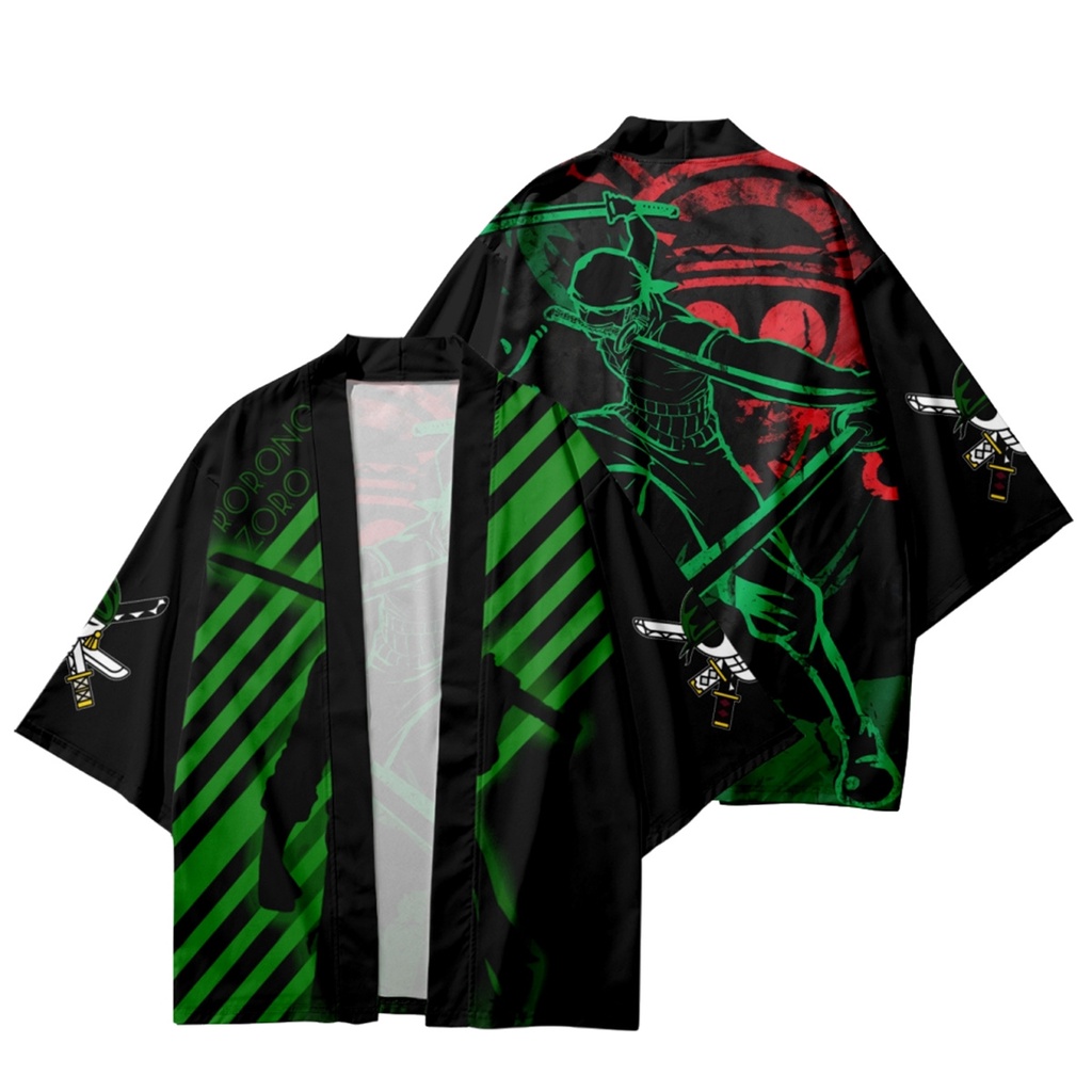Jual COD New 2022 Fashion One Piece Sauron Zorro Cartoon Anime Outer ...