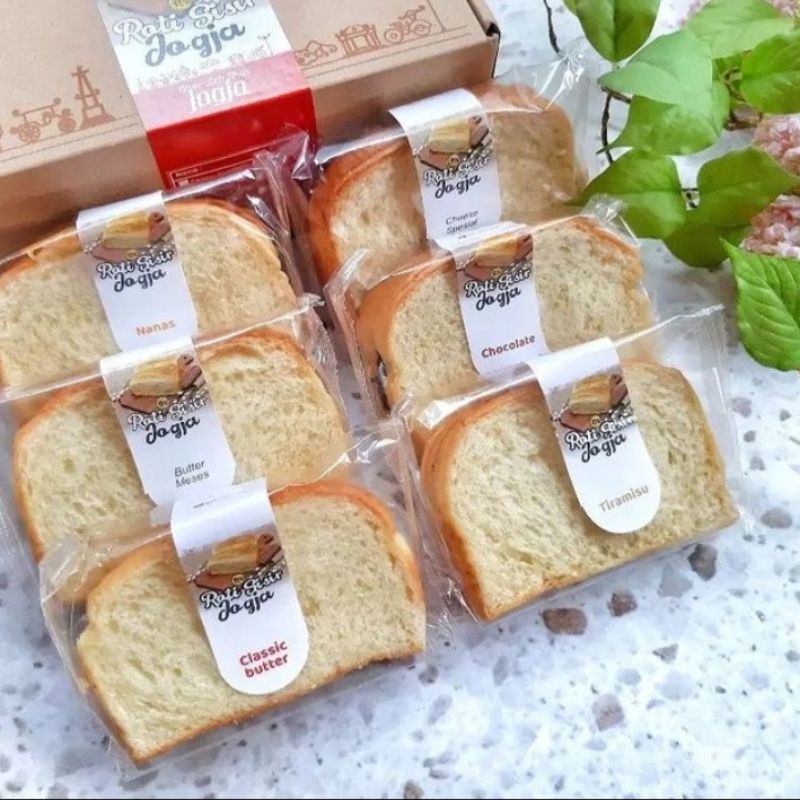 Jual Paket roti sisir Jogja Varian Manis 1 box isi 6 pcs | Shopee Indonesia