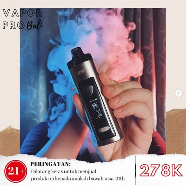 Jual Wismec R80 Pod Kit Authentic | Shopee Indonesia