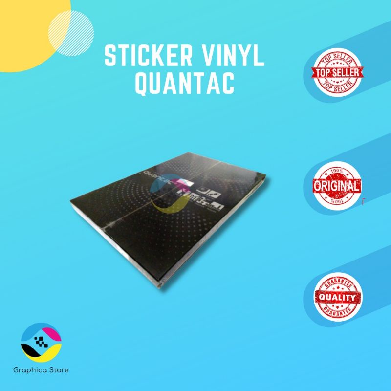 Jual Kertas Sticker Vinyl QUANTAC | Sticker Glossy | Matte | Sticker ...