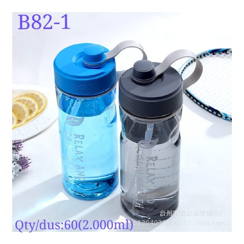 Jual Botol Minum JUMBO RELAX & GAIN HEALTH 2 Liter B82-1 - Big Bottle ...