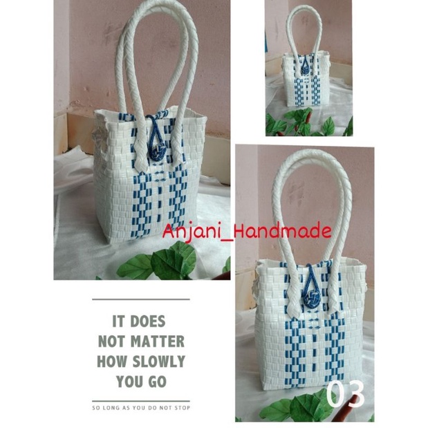 Jual tas anyam premium mini | Shopee Indonesia
