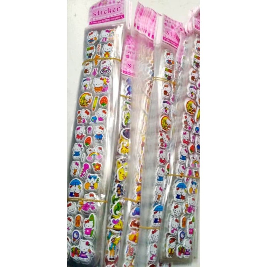 Jual sticker mainan anak motif karakter panjang murah unik | Shopee ...