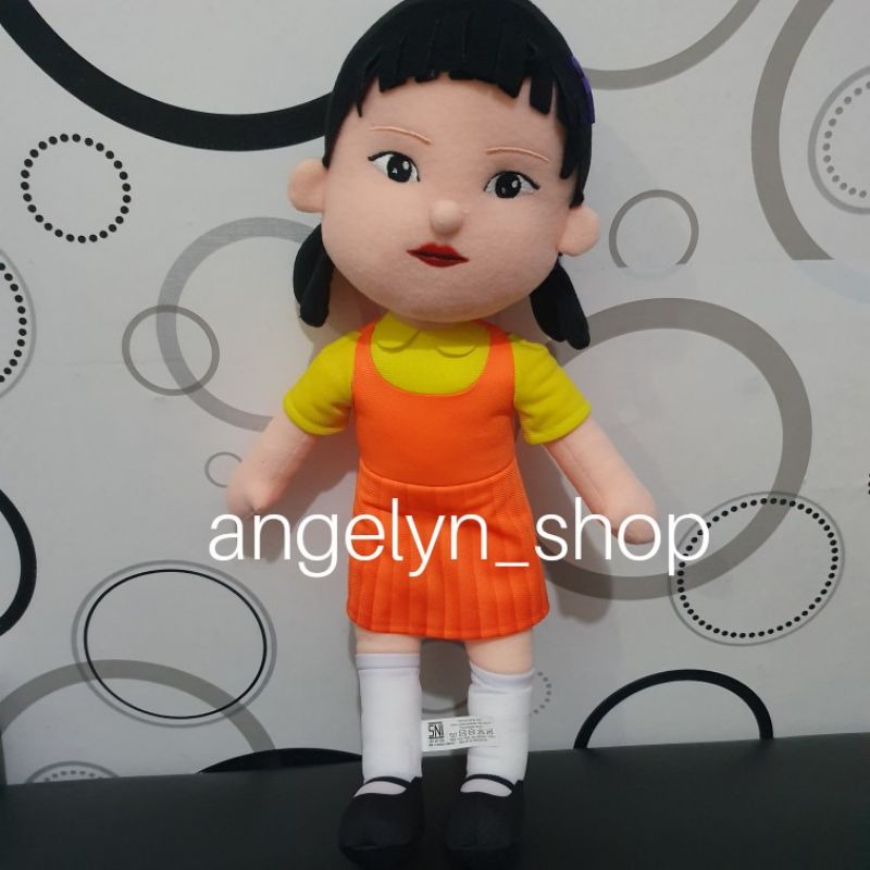 Jual boneka squid game killer doll viral korea | Shopee Indonesia