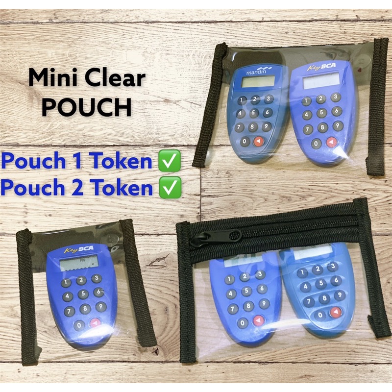 Jual Fawn’G Handmade - Mini Clear Pouch Token / Key Bank | Pouch Token ...