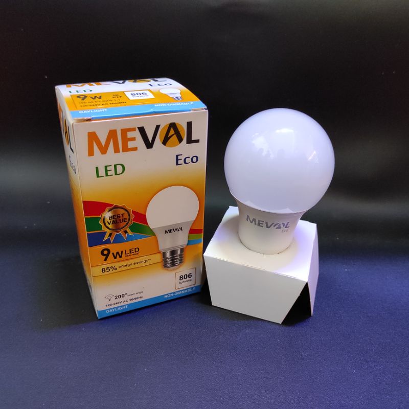 Jual Lampu Led 9 Watt Meval Eco | Shopee Indonesia