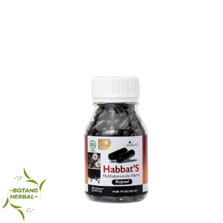 Jual Habbatussauda Habbat's 200 Kapsul / Habbat serbuk Jintan Hitam ...