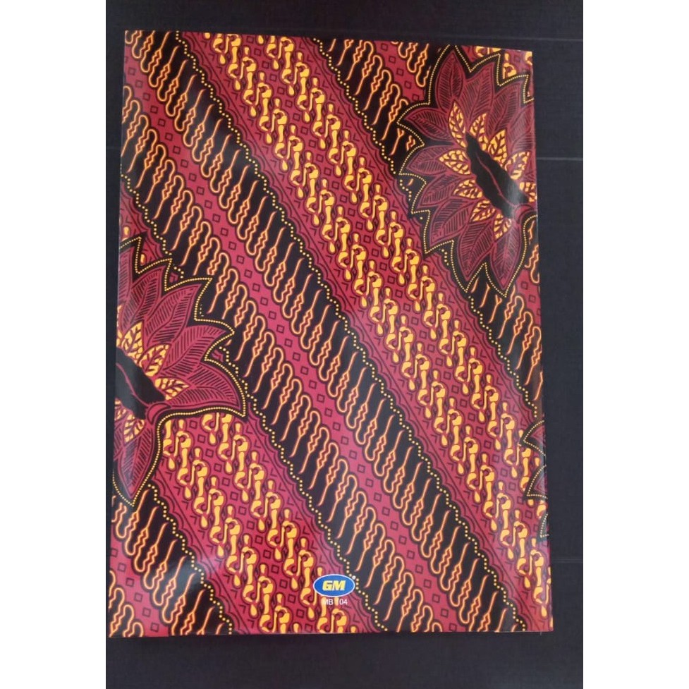 Jual Map Kertas Batik F4/ Map Batik F4/ Map File / Map Kertas Batik ...