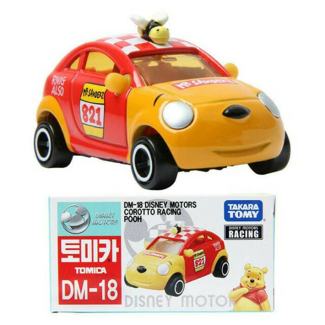 Jual TOMICA DISNEY DM-18 COROTTO RACING POOH CAR WINNIE THE POOH - ORIGINAL TAKARA TOMY | Shopee ...
