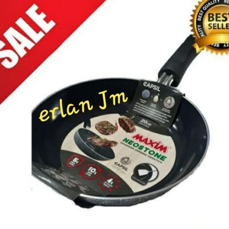 Jual TEFLON MAXIM-NEOSTONE-20"CM ORIGINAL frypan | Shopee Indonesia