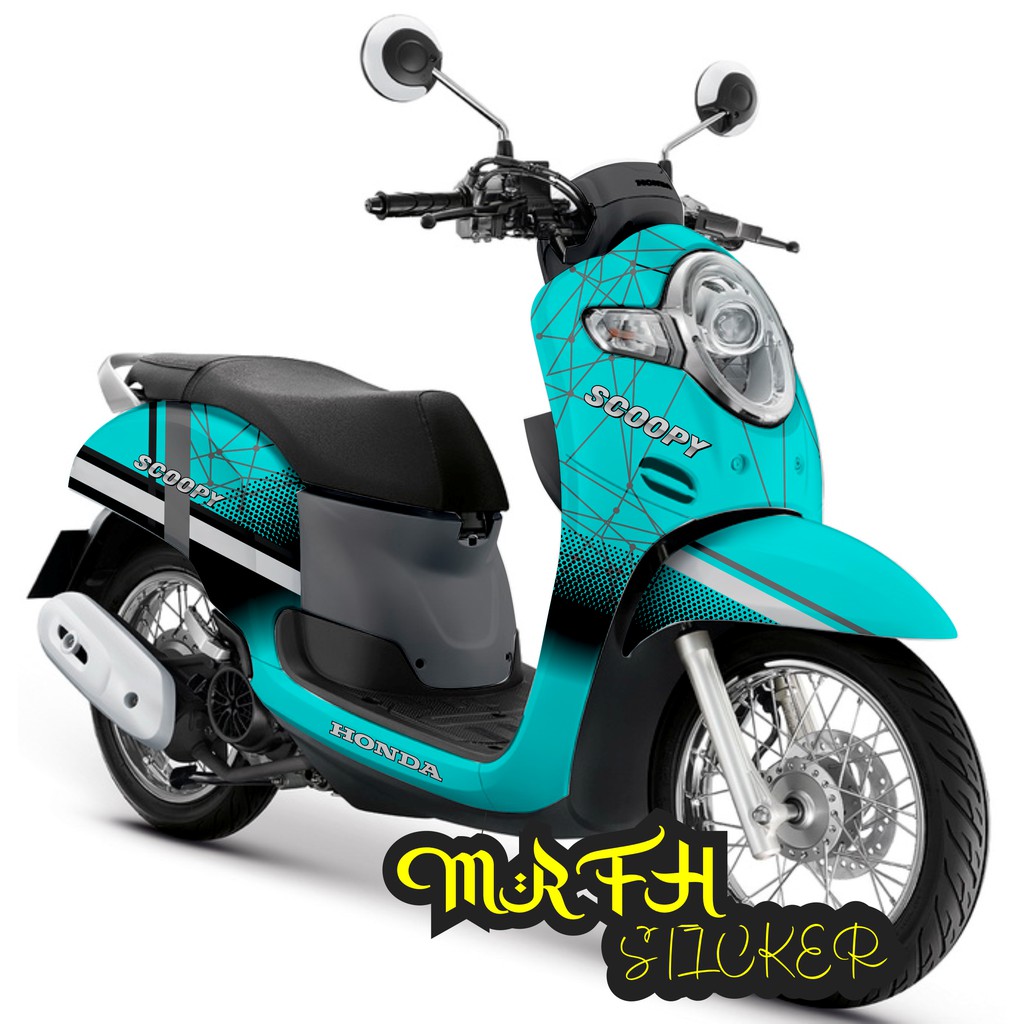 Jual Decal scoopy full body Full Blok Decal Scopy Dekal New Fi 2017 2018 2019 2020 Grafis conect ...