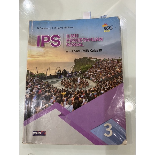 Jual Buku IPS kelas 9 Esis | Shopee Indonesia