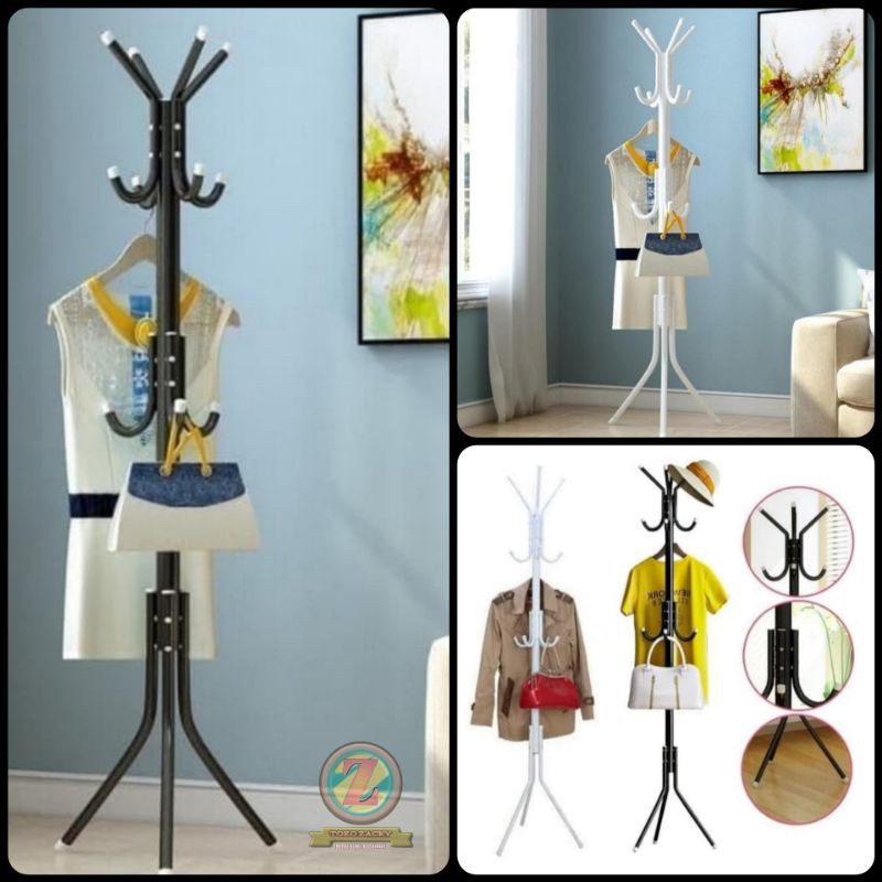 Jual Multifunction Stand Hanger / Standing Hanger Multifungsi | Shopee ...