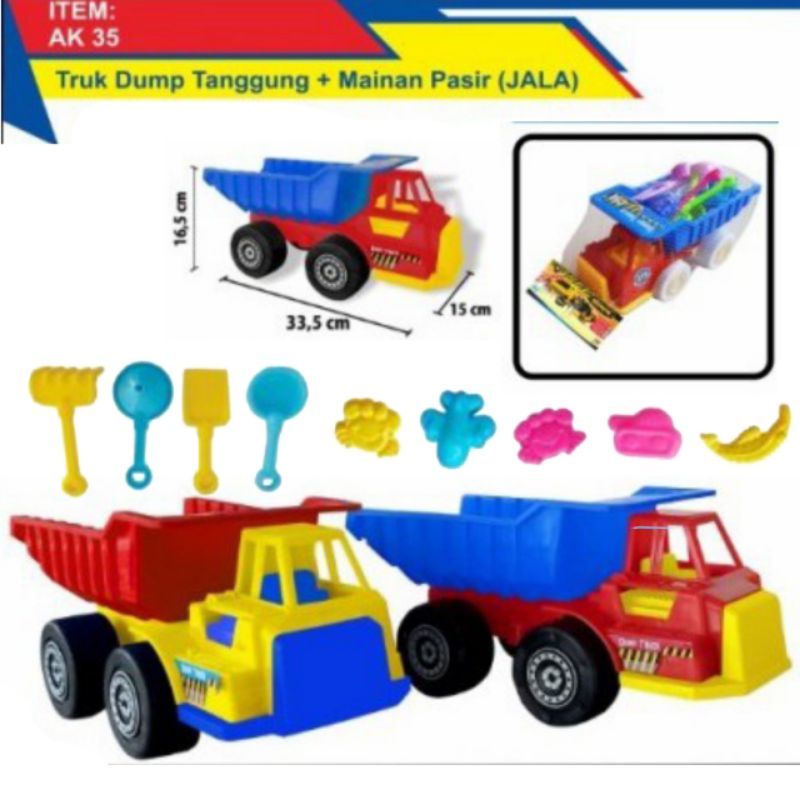 Jual AK35 MOBIL TRUCK PASIR/MOBIL MAINAN PASIR/TRUCK PASIR JALA/MAINAN ...