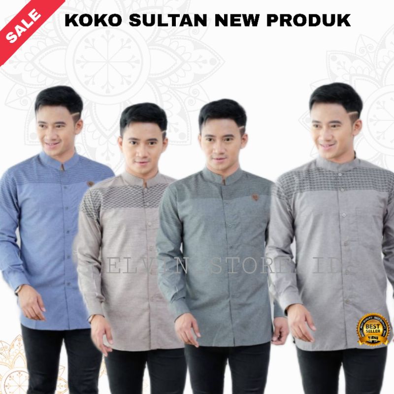 Jual [ COD ] Bayar Ditempat Baju Koko Sultan Original // Fashion Muslim ...