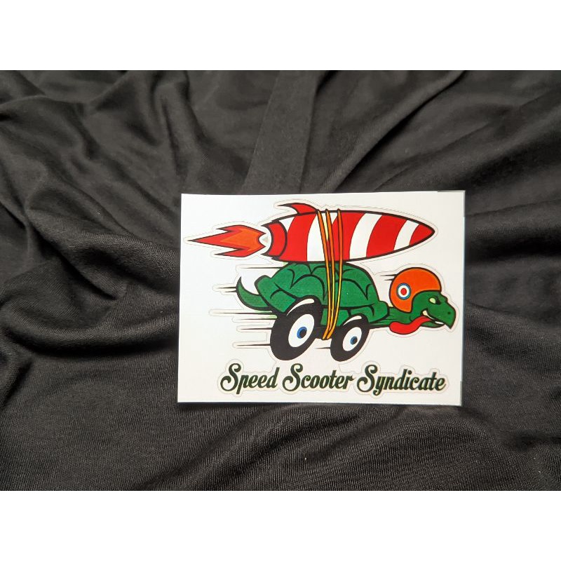 Jual STIKER VESPA SPEED SCOOTER SYNDICATE CUTTING STIKER TAHAN AIR ...