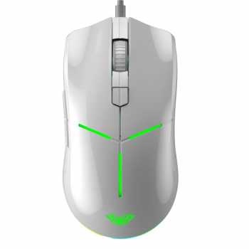 Jual Mouse Gaming Slanted Eyes AULA F820 BLACK or WHITE color choose it ...