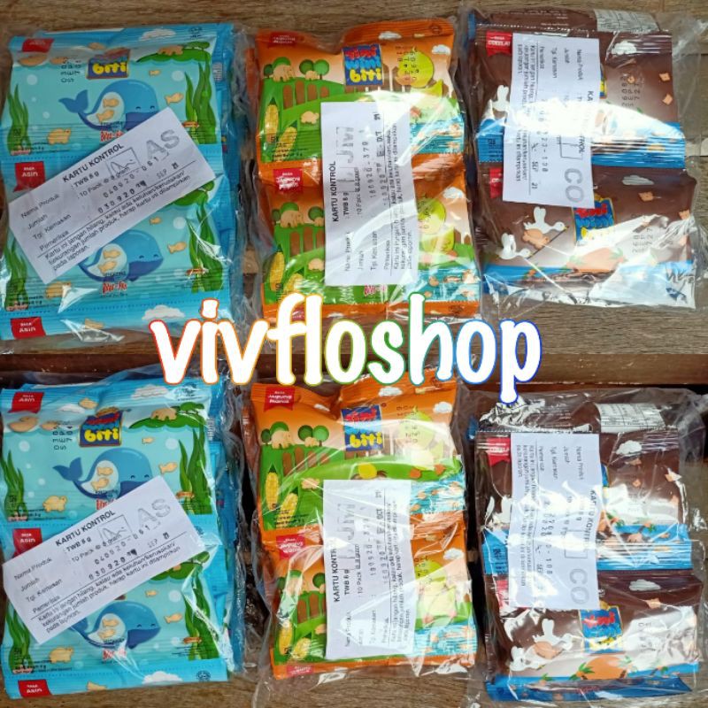 Jual Biskuit Tini Wini Biti kemasan mini (10 sachet x 18 gram) | Shopee ...