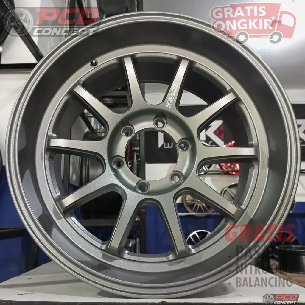 Jual JUAL VELG MOBIL TERBARU R18 HSR TOBOALI R18 LEBAR 9,5INCI | VELG ...