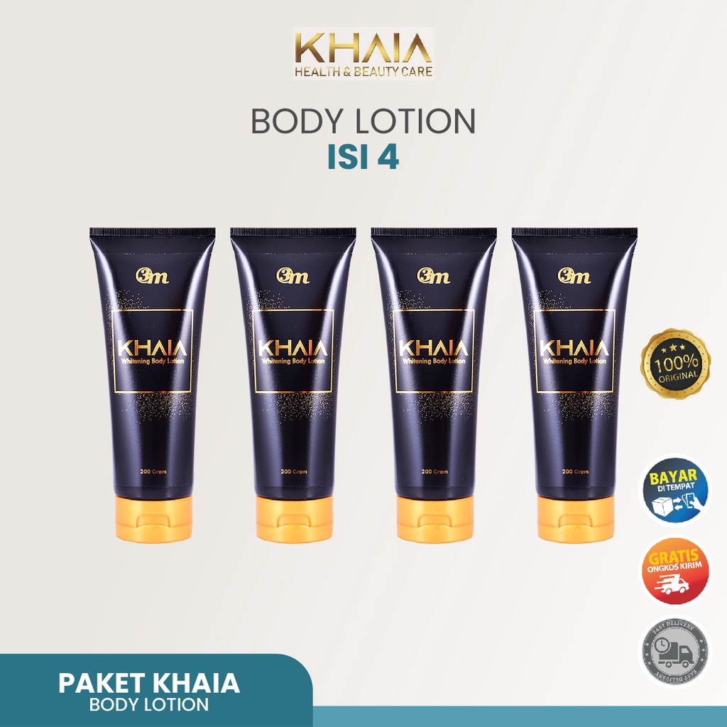 Jual Khaia Skincare Paket Whitening Body Lotion Handbody Pencerah Dan ...