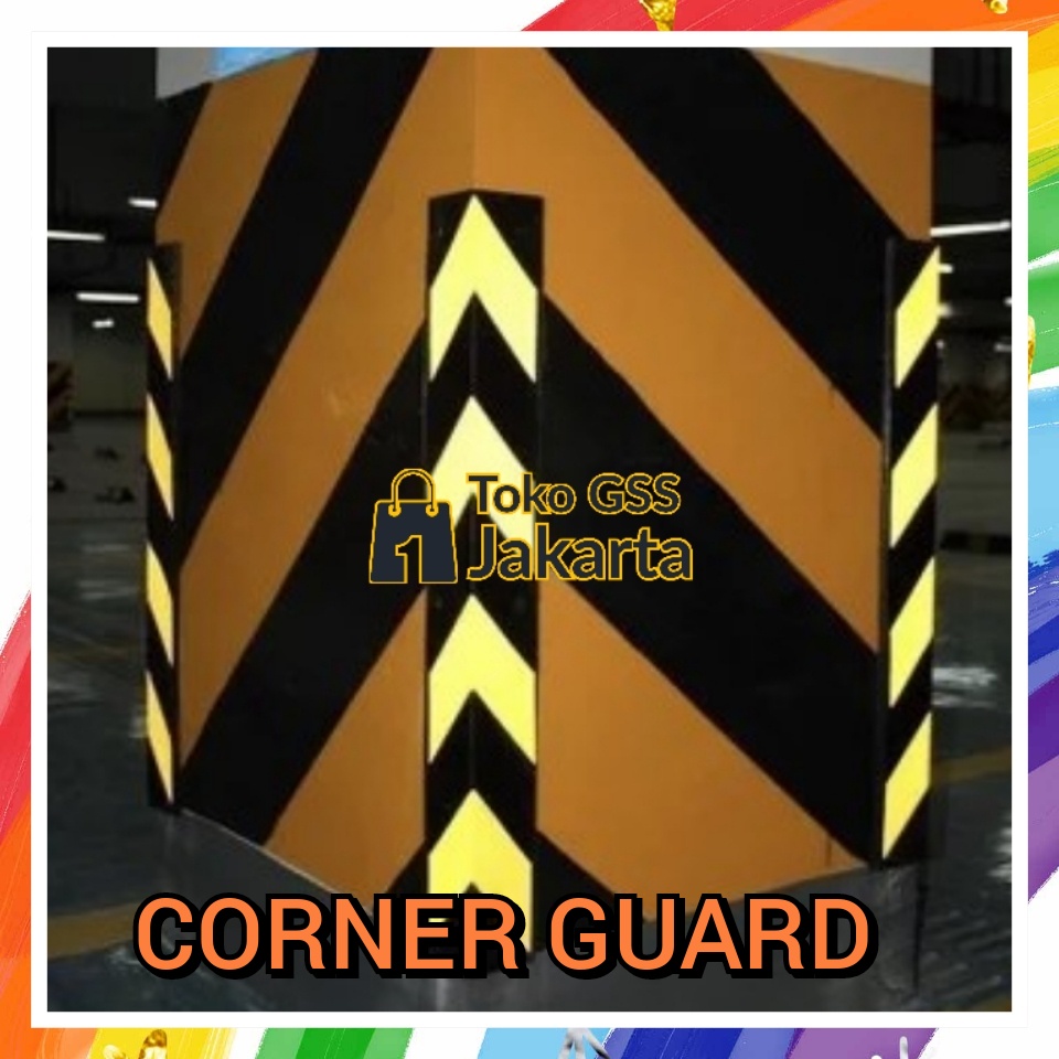 Jual Rubber Corner Guard Karet Pegaman Sudut Tembok Dinding | Shopee ...