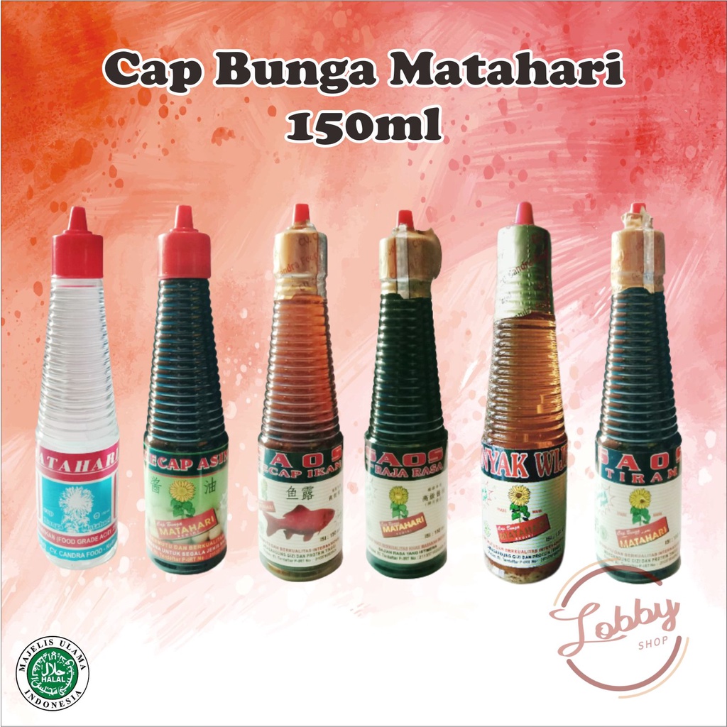 Jual Penyedap Rasa Cap Bunga Matahari 135ml | Minyak Wijen | Rajarasa ...