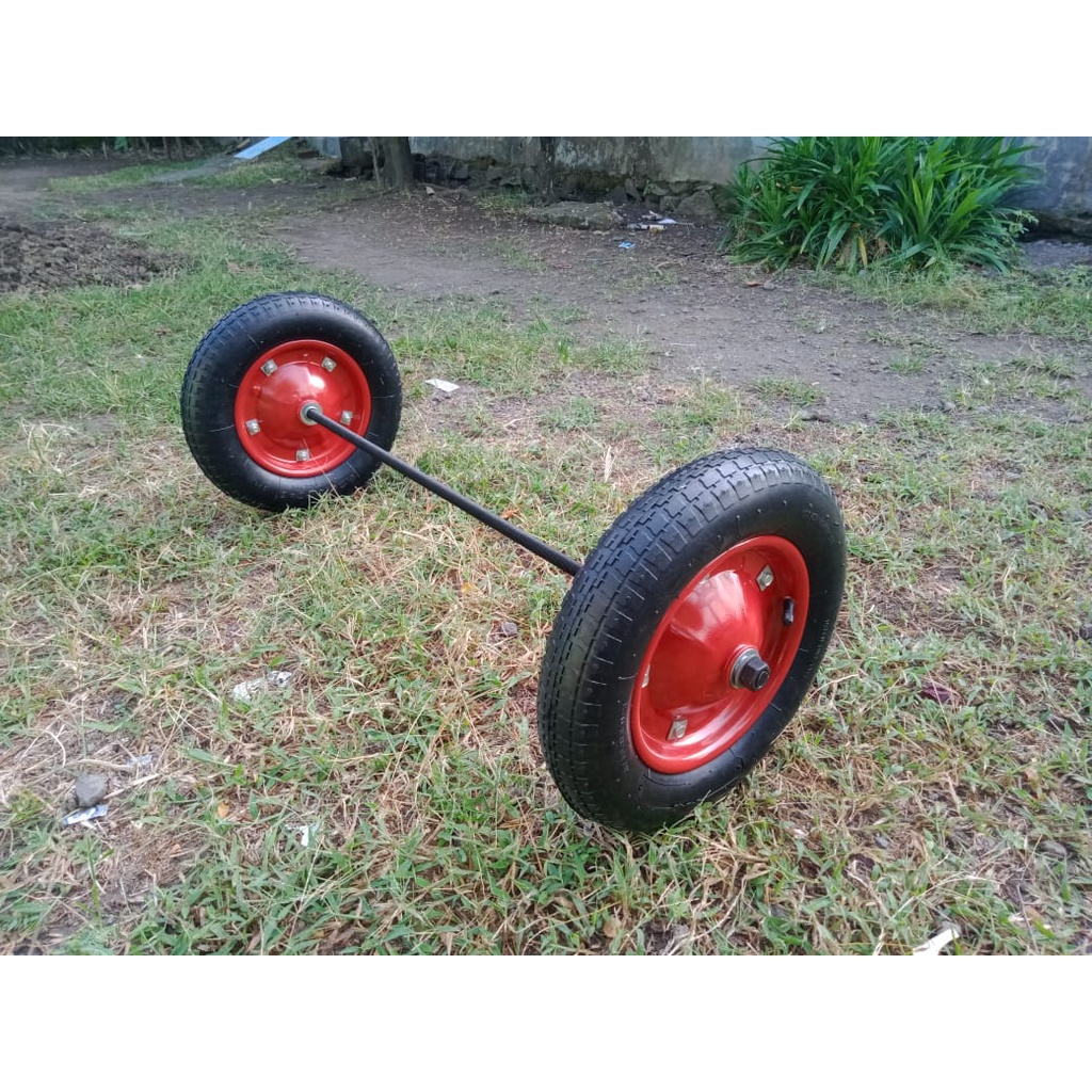Jual Roda 13 Inchi 1 Set Untuk Roda Gerobak Roda Kereta Dorong Dsb ...