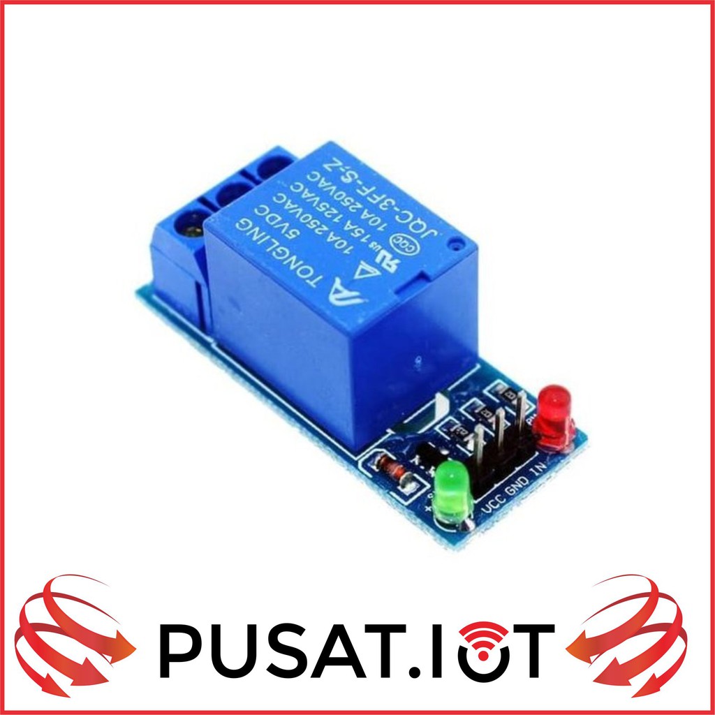Jual Modul Relay 1 Channel 5V untuk Arduino Uno NodeMCU ARM PIC AVR DSP ...