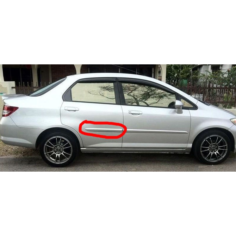 Jual List Lis Body Pintu Protector Belakang Kanan Honda New City GD8 ...