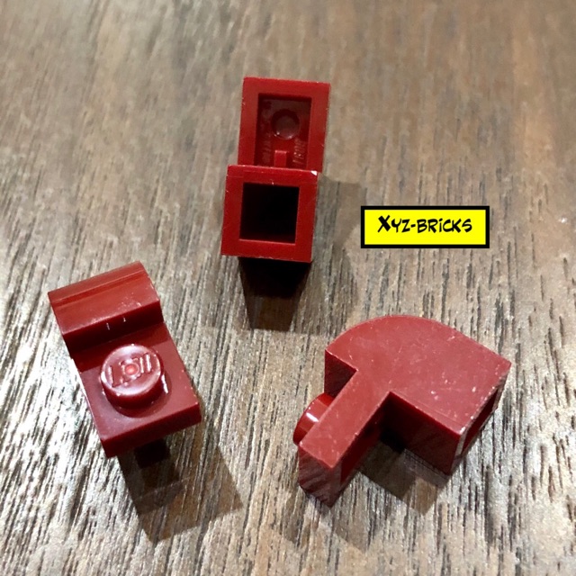 Jual LEGO PARTS 4539082 - Brick with Arch 1x1x1 1/3 New Dark Red ...