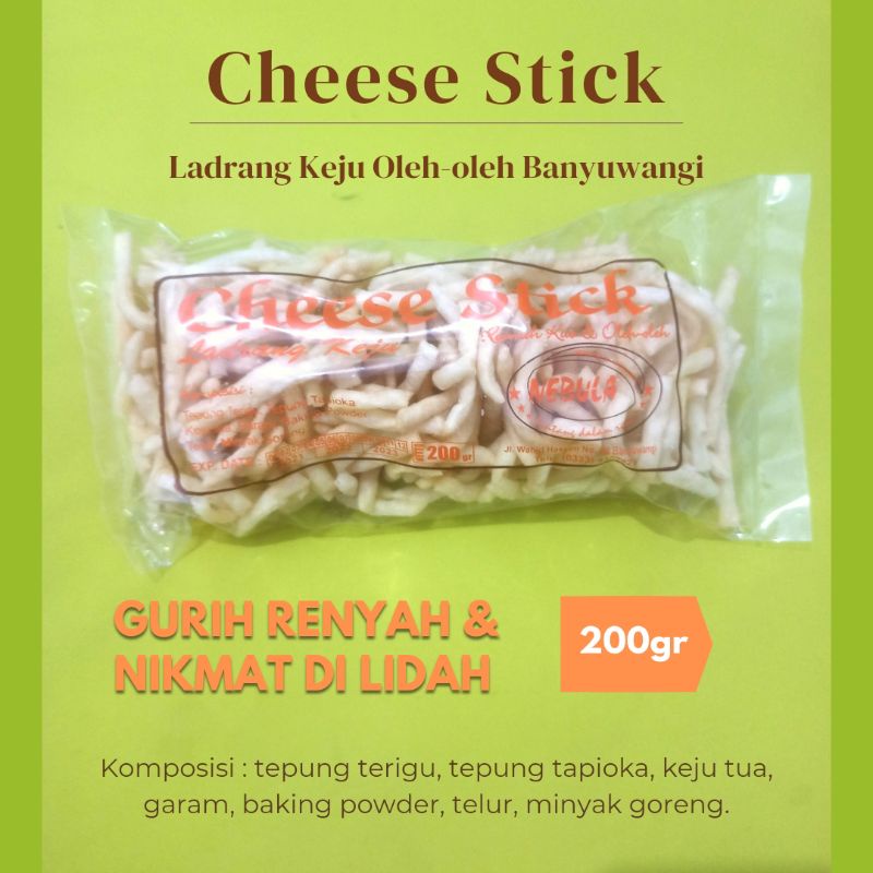Jual CHEESE STICK ENAK RENYAH LADRANG KEJU NEBULA OLEH-OLEH BANYUWANGI ...