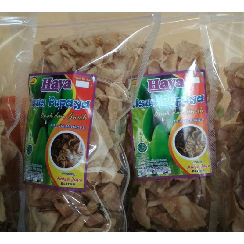 Jual kripik usu pepaya gurih dan nikmat | Shopee Indonesia