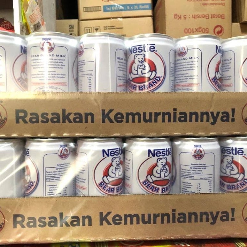 Jual Nestle Bear Brand Susu Beruang kaleng 1 dus | Shopee Indonesia