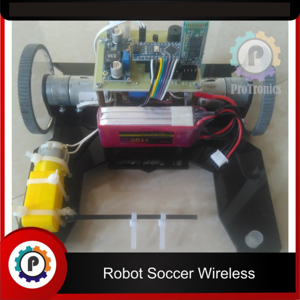 Jual Robot Soccer Wireless Controller Arduino Standard Lomba | Shopee ...