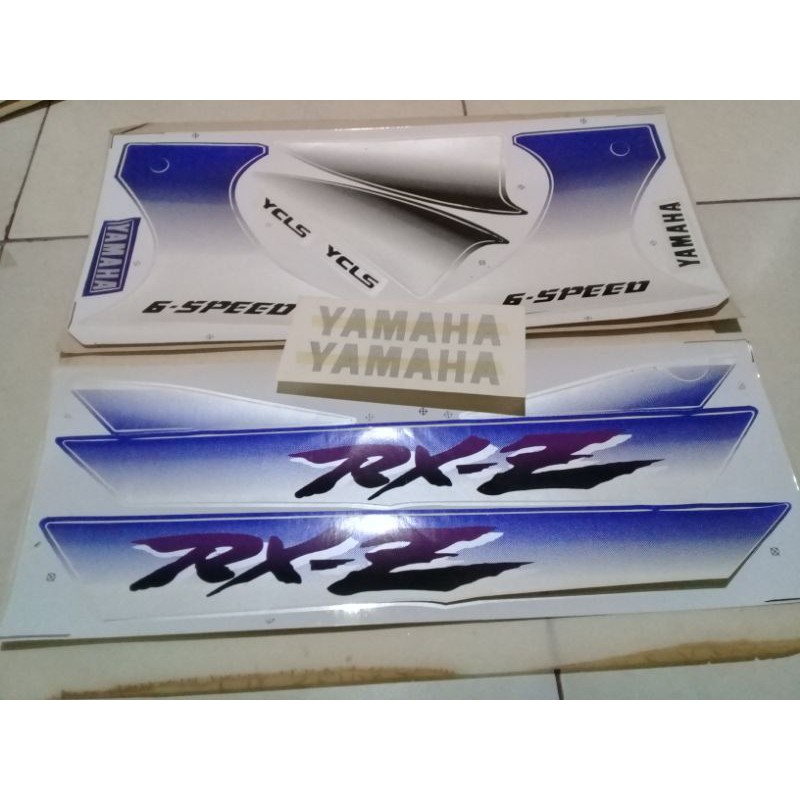 Jual Stiker List Striping Yamaha RXZ RX Z Detai Original | Shopee Indonesia