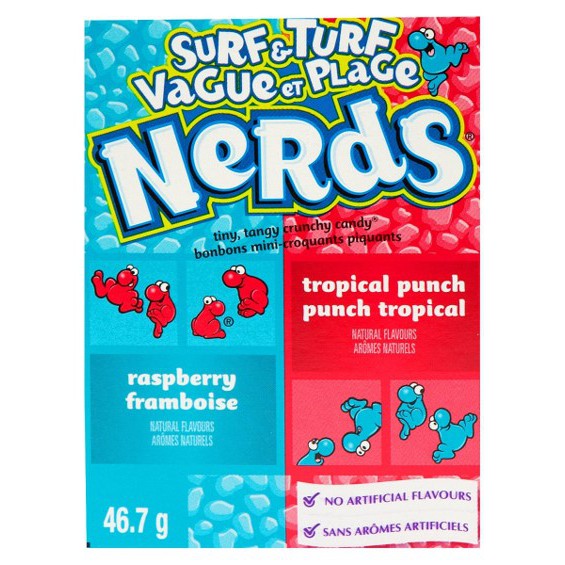 Jual Nerds Candy 1.65 oz (46 gr) - permen nerds aneka rasa | Shopee ...
