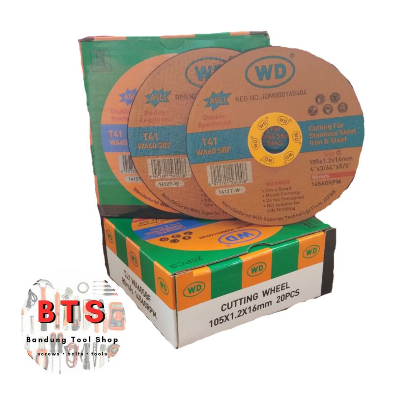 Jual WD Cutting Wheel 4 in Batu Potong | Shopee Indonesia
