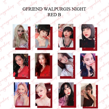 Jual [READY / SET] GFRIEND WALPURGIS NIGHT GFRI PHOTOCARD UNOFFICIAL FANMADE YANGPASHOP SOWON ...