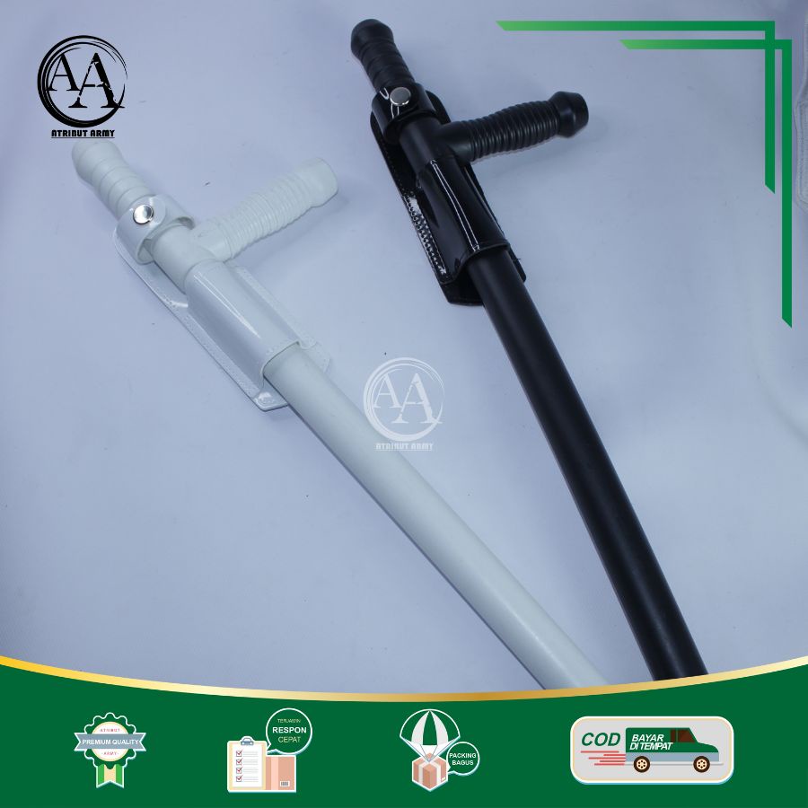 Jual [1PAKET] Tongkat T Pentungan & Tempat Pentung Kilap Glossy l ...