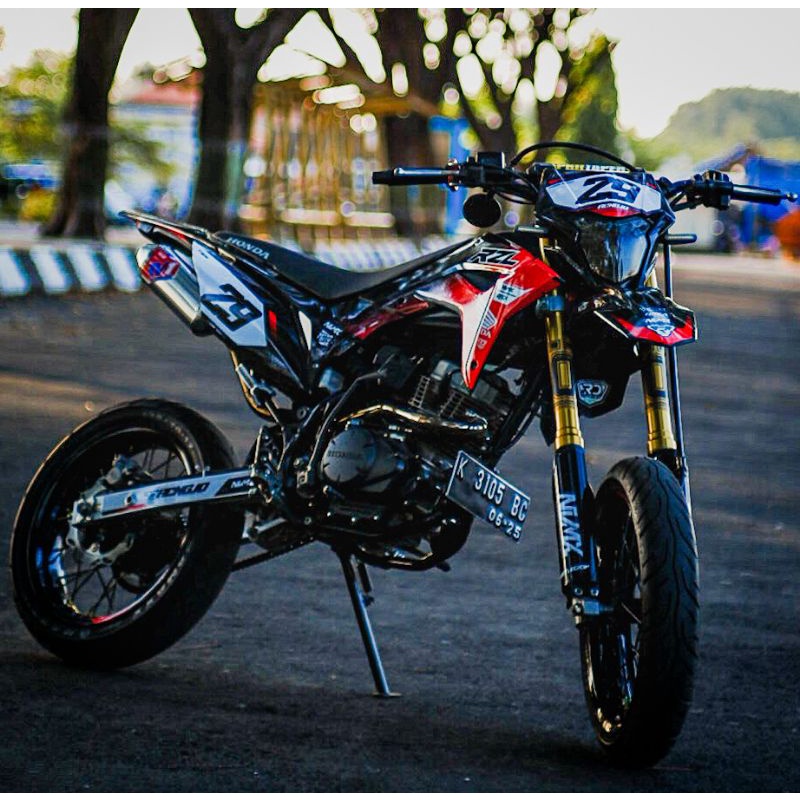 Jual DECAL CRF SUPER GLOSSY PREMIUM - FULL BODY CUSTOM | Shopee Indonesia