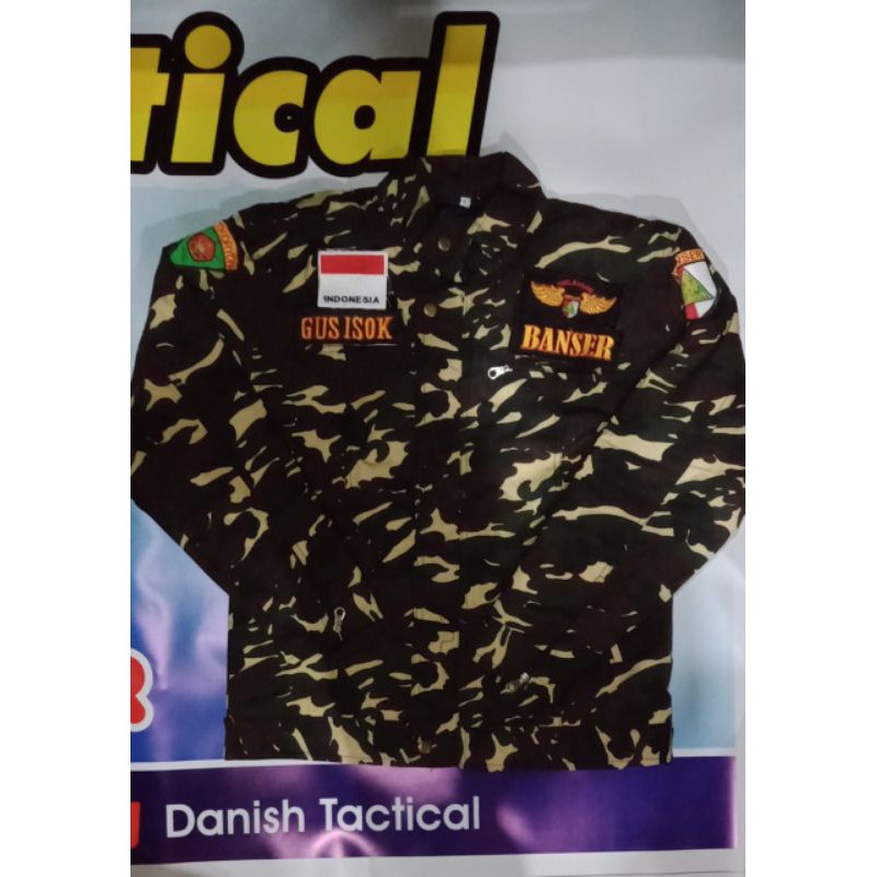Jual JAKET JANGKIS BANSER BONUS NAMA | Shopee Indonesia