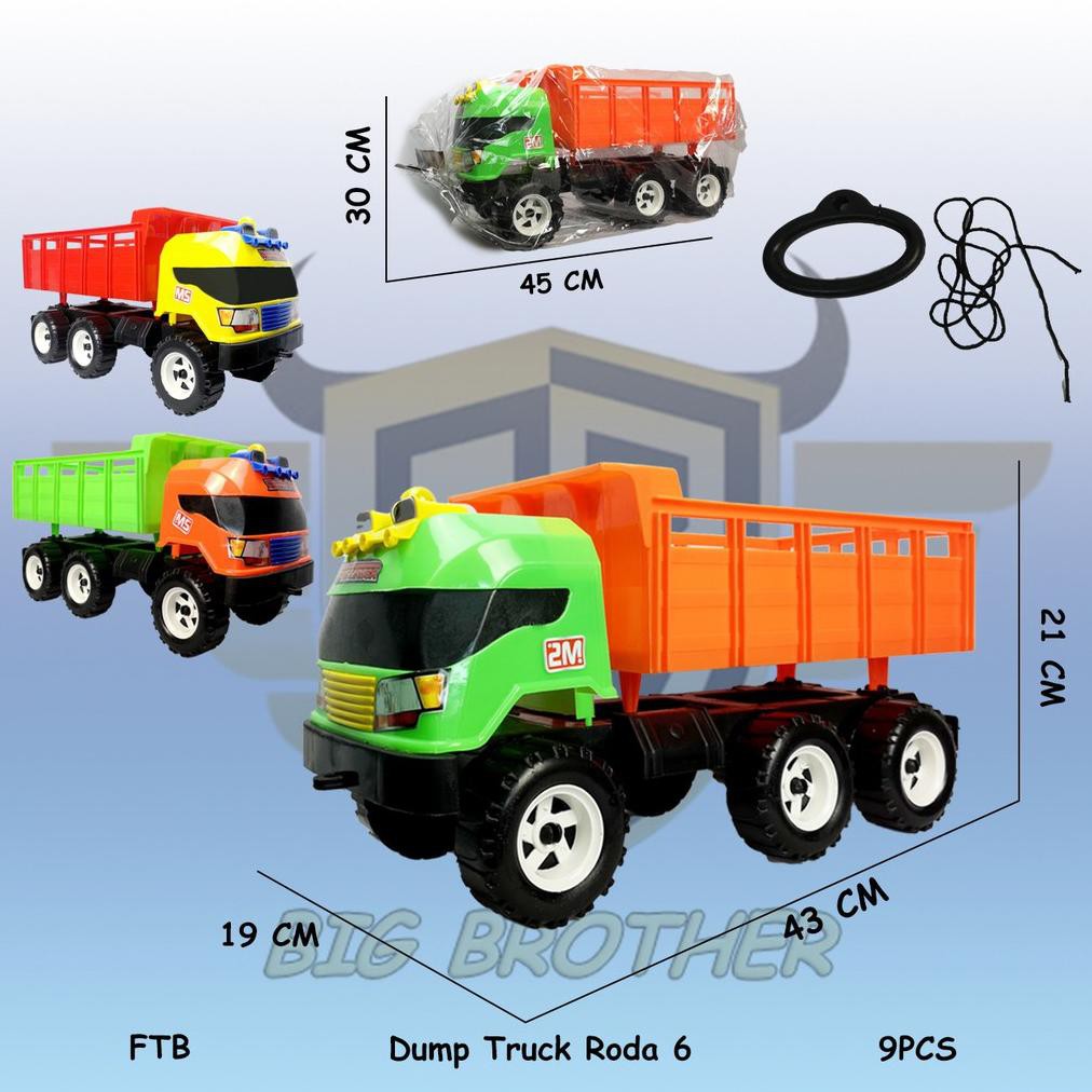 Jual MURAH - PROMO FTM FTB Fuso Molen Semen Dump Truk Roda 6 Truck ...